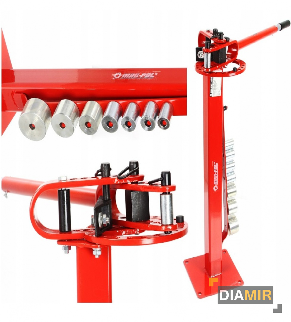 GIĘTARKA do wyginania RUR PRĘTÓW płaskowników PROFILI > Kraft Dele